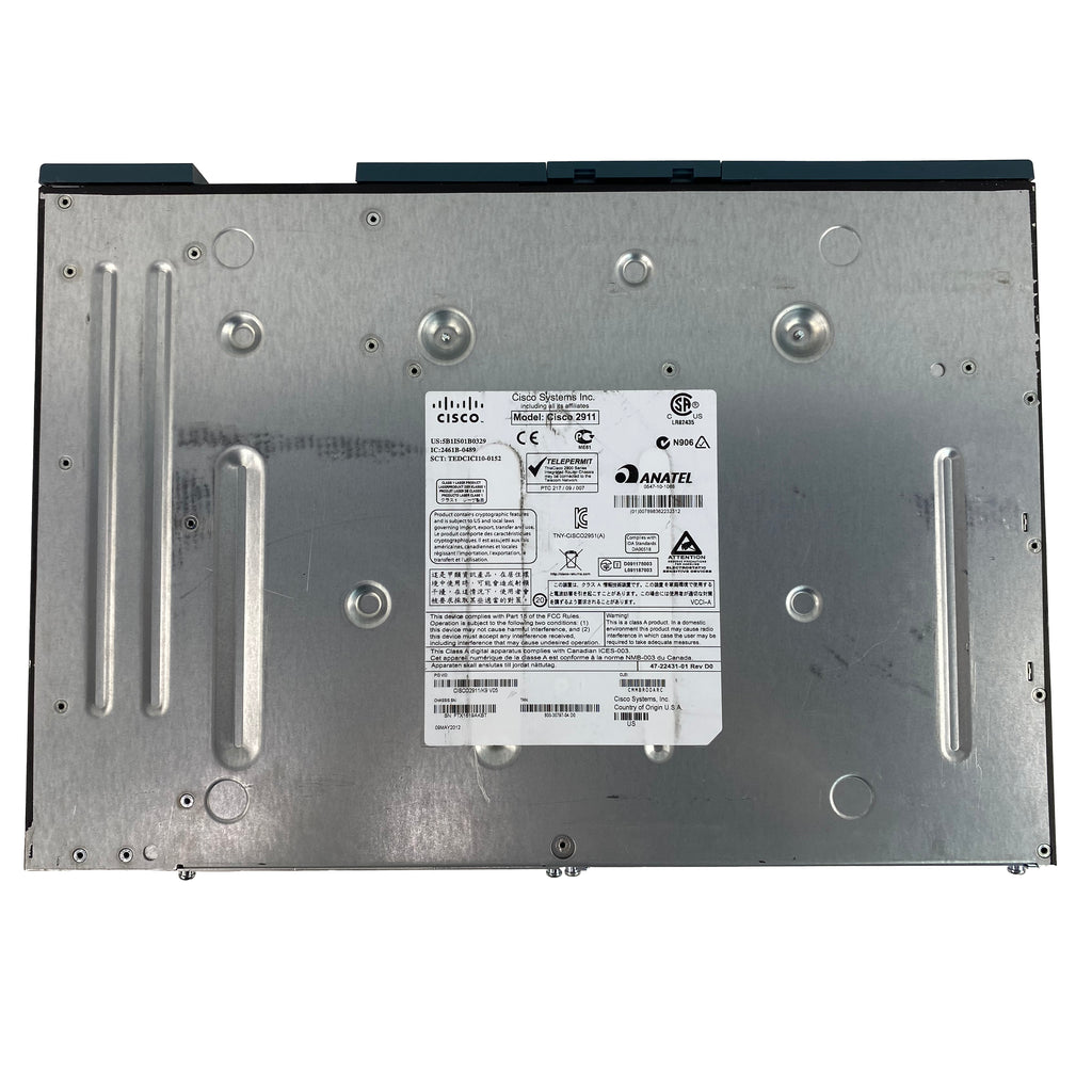 Cisco 2911/K9 Integrated Services Router – Atlas Phones