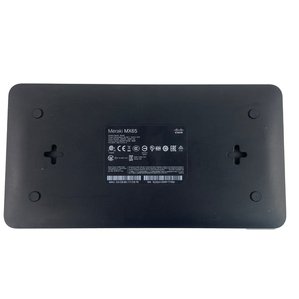 Cisco Meraki MX65 Cloud Managed Security Appliance (MX65-HW) – Atlas Phones