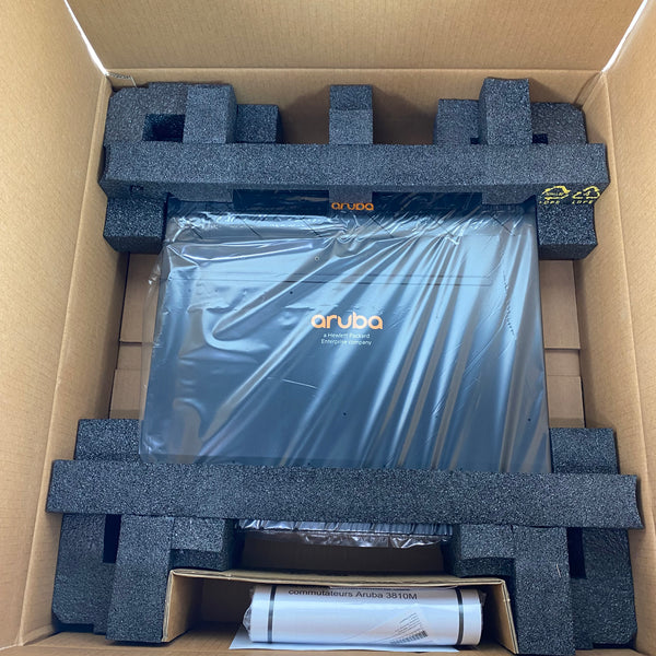 Aruba HPE 3810M 24GPoE+ 2SFP+ 1 Slot Switch (JL073A) – Atlas Phones