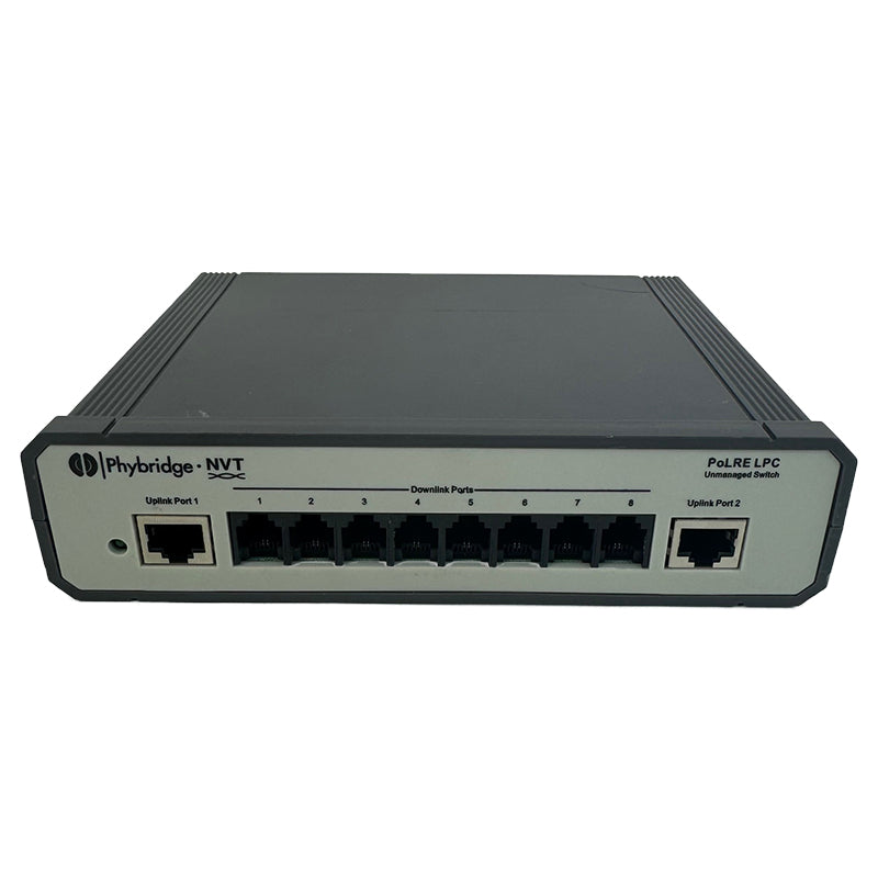NVT Phybridge 8-Port Long Reach PoE Unmanaged Switch - NV-PL-08 – Atlas ...