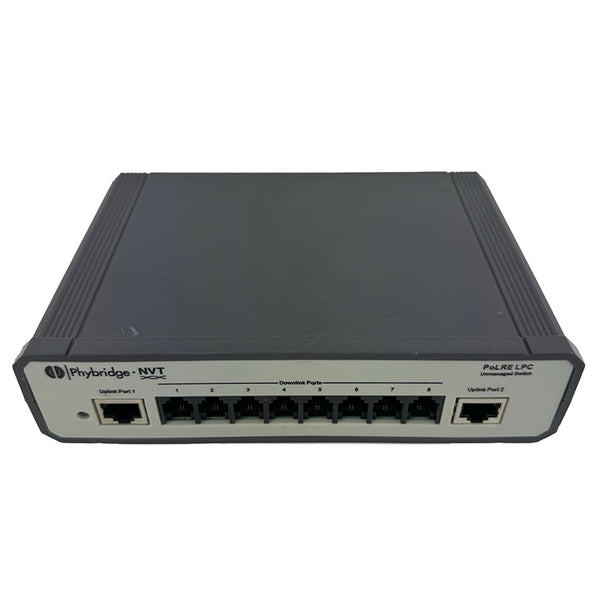 NVT Phybridge 8-Port Long Reach PoE Unmanaged Switch - NV-PL-08 – Atlas ...