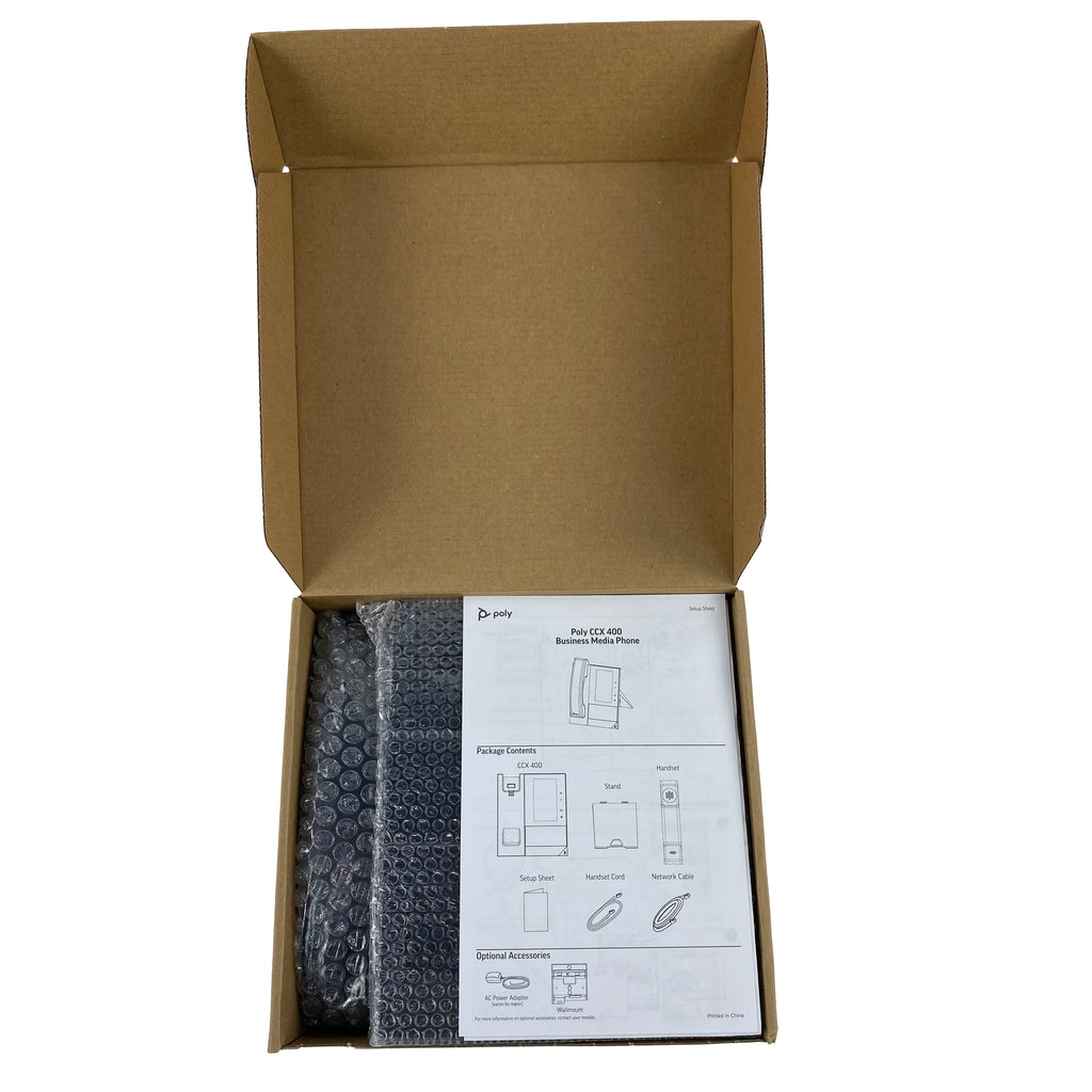 Polycom CCX 400 VoIP Phone (2200-49700-001) – Atlas Phones
