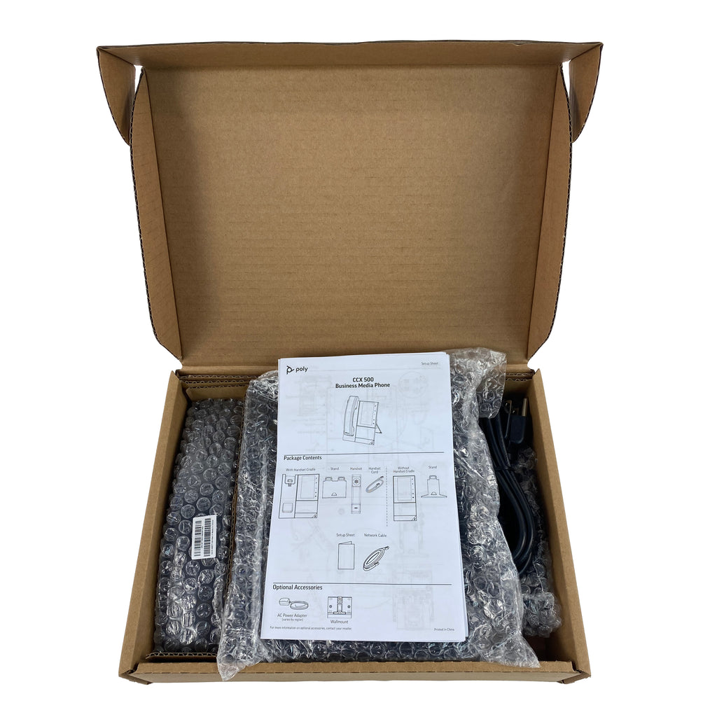 Polycom CCX 500 VoIP Phone (Microsoft Teams) (2200-49720-019) – Atlas ...