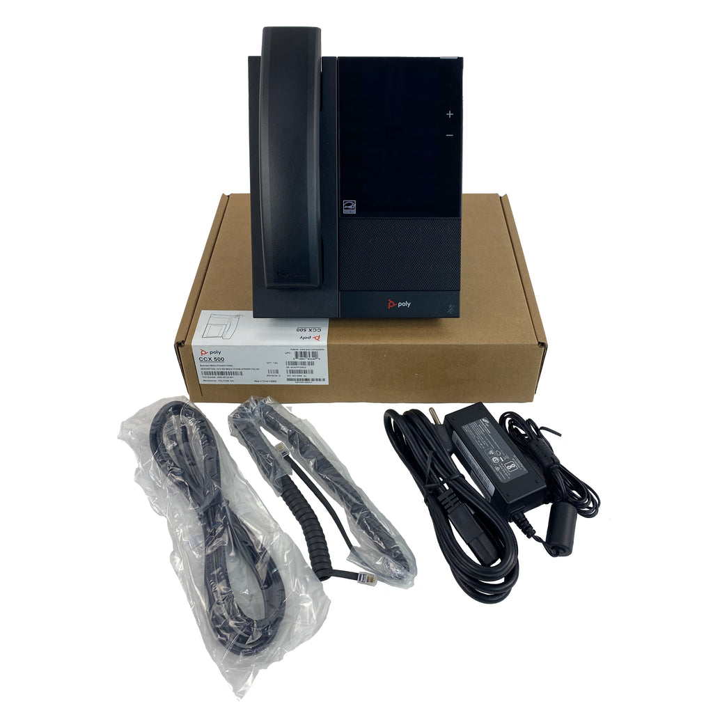 Polycom CCX 500 VoIP Phone (Microsoft Teams) (2200-49720-019) – Atlas ...