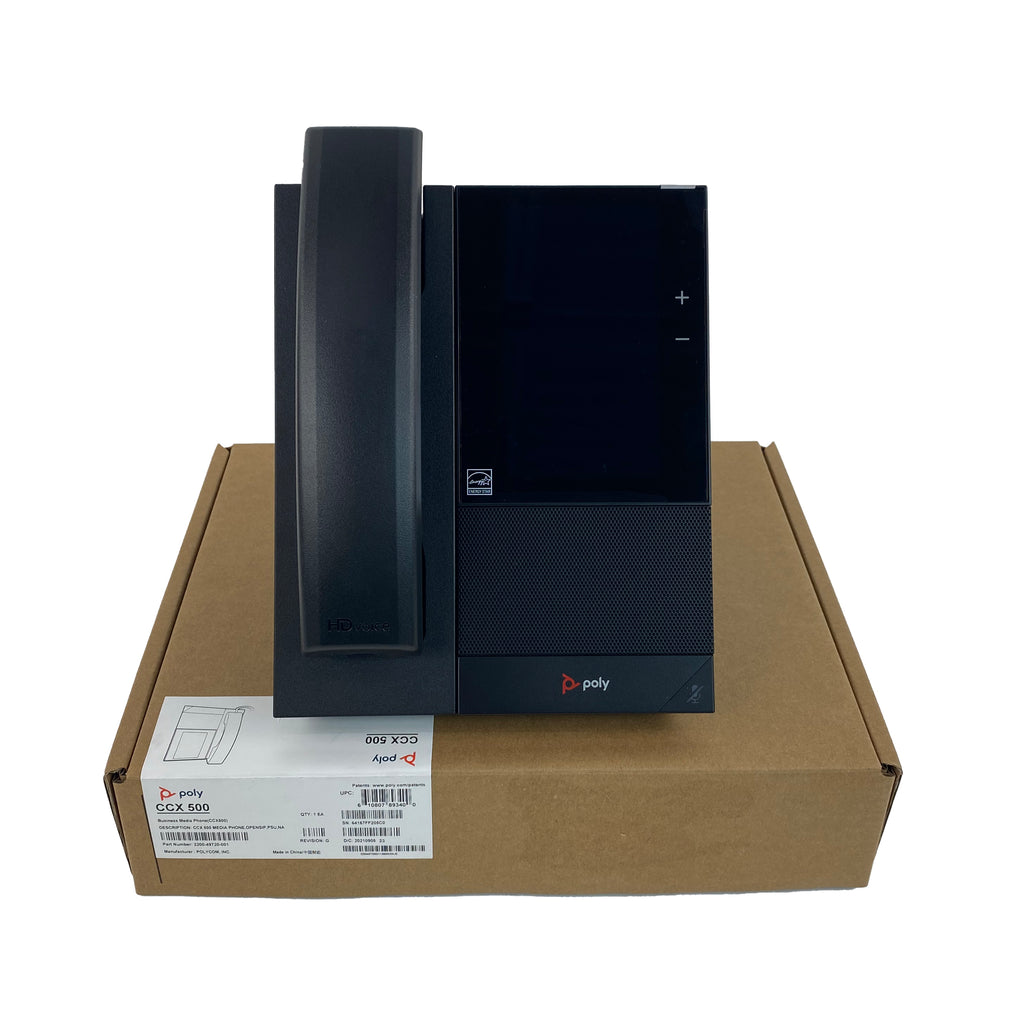 Polycom CCX 500 VoIP Phone (Microsoft Teams) (2200-49720-019) – Atlas ...