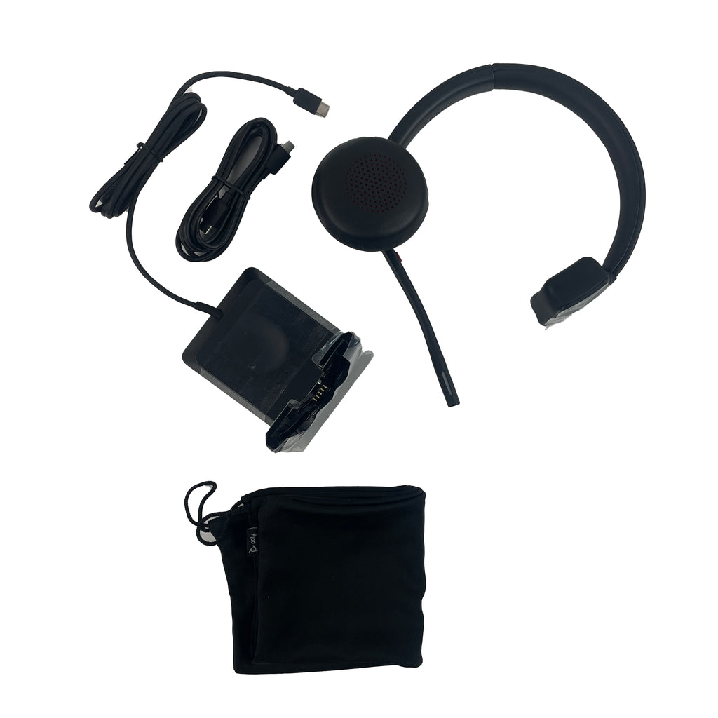 Poly Voyager 4310 Series UC BT Headset (218474-02) USB-C w/Stand ...