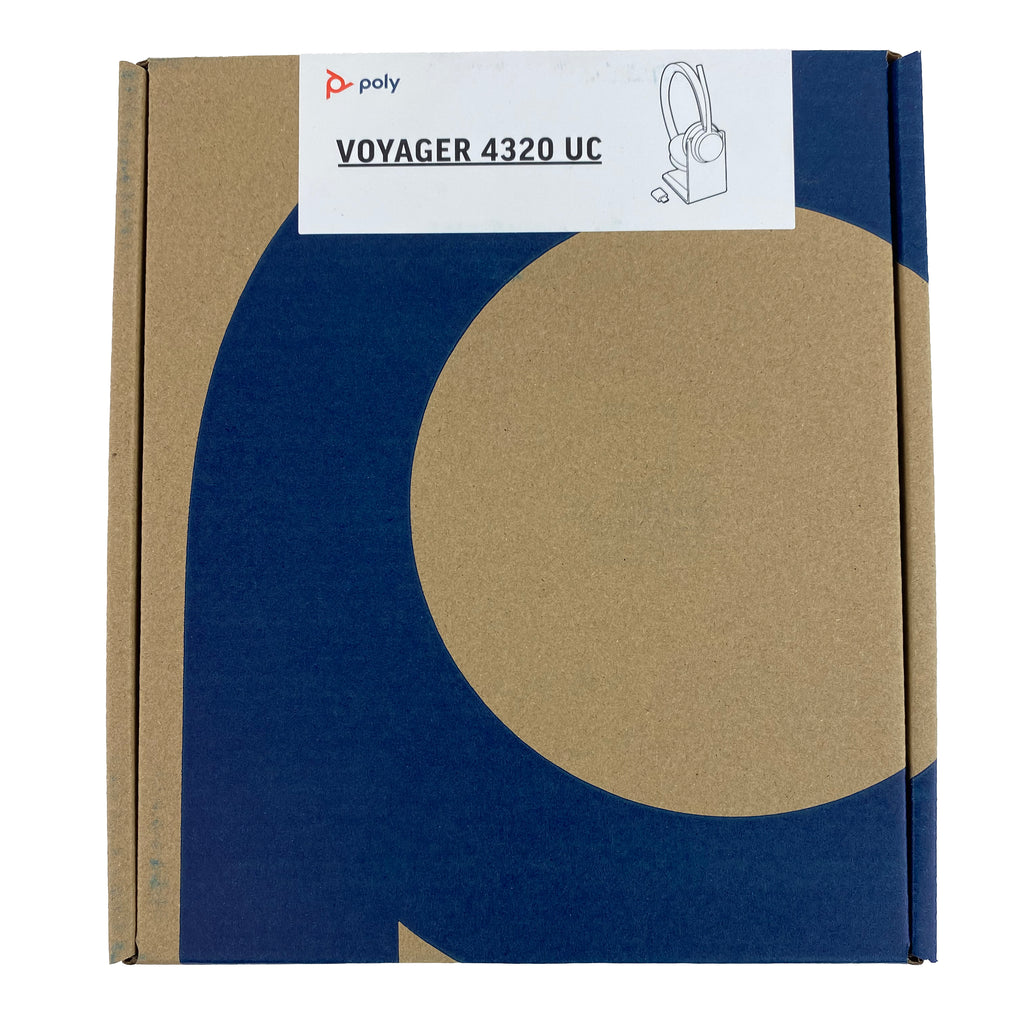 Poly Voyager 4320 Series UC Bluetooth Headset w/Stand USB-A (218476-02 ...