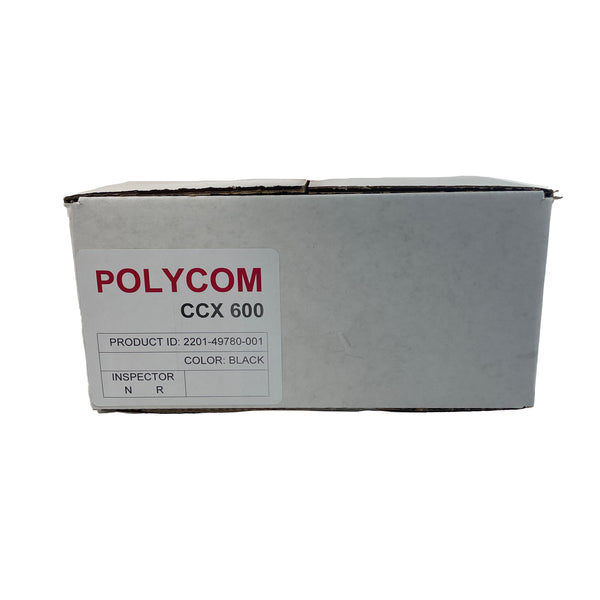 Polycom CCX 600 VoIP Phone (Microsoft Teams) (2201-49780-019) – Atlas ...