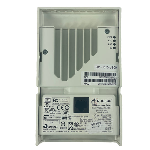 Ruckus Zoneflex H510 Wall Mounted Access Point – Atlas Phones