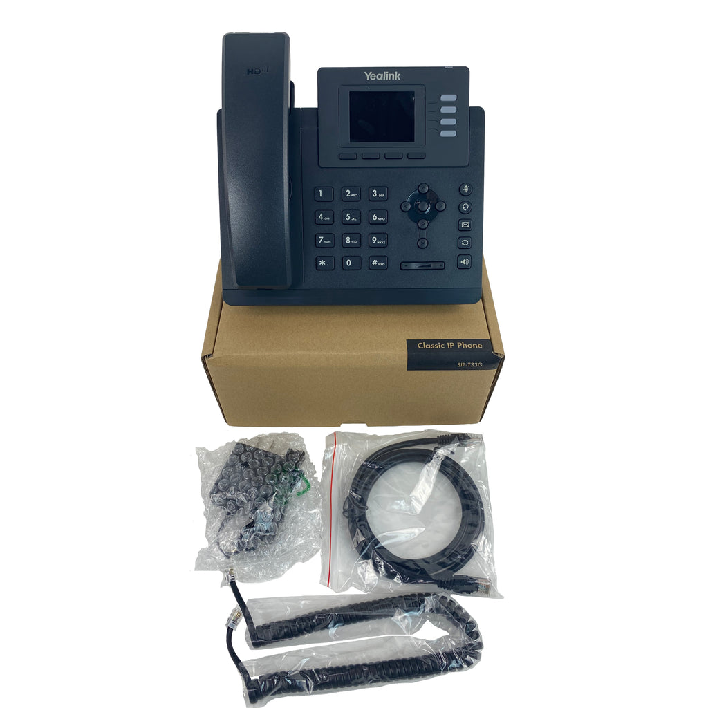 Yealink SIP-T33G Gigabit IP Phone (YEA-SIP-T33G) – Atlas Phones