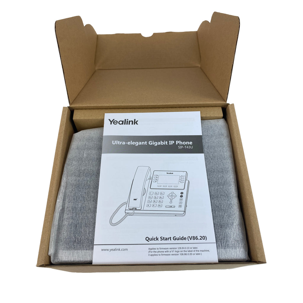 Yealink SIP-T43U Enhanced IP Phone (YEA-SIP-T43U) – Atlas Phones