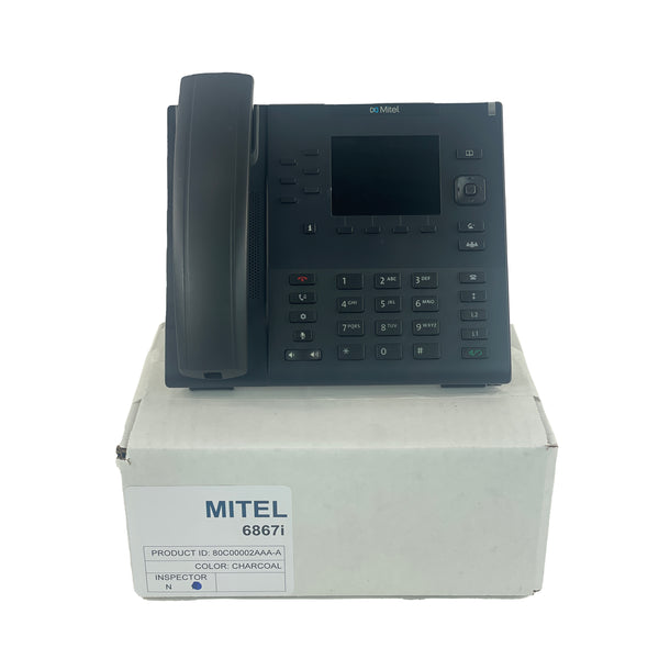 Mitel 6867i SIP Phone (80C00002AAA-A) – Atlas Phones