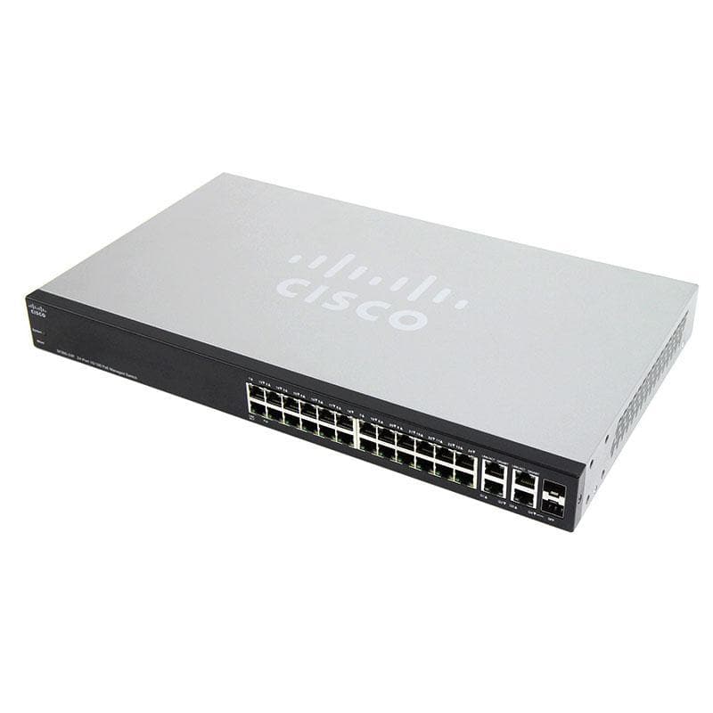 Cisco SF300-24 (SRW224G4-K9-NA) 24-Port 10/100 Managed Switch – Atlas ...