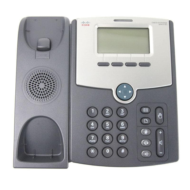 Cisco SPA512G 1-Line IP Phone (SPA512G) – Atlas Phones