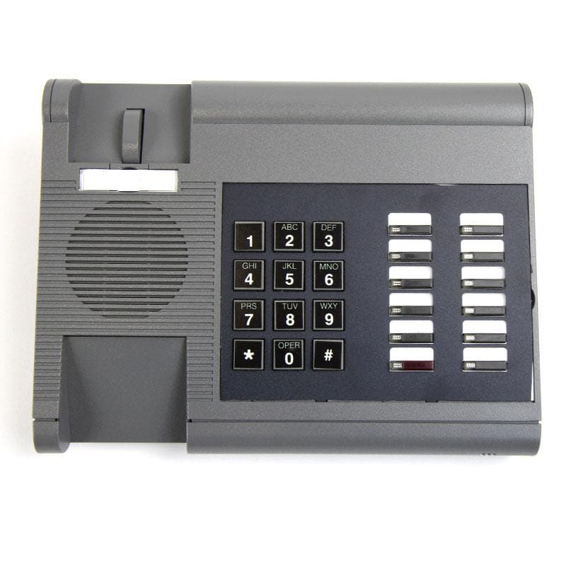 Executone Model 12 Telephone Charcoal (84300) – Atlas Phones