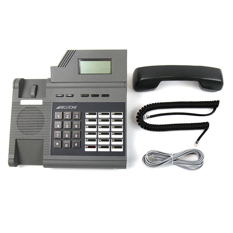 Executone Model 64 Telephone Charcoal (84600) – Atlas Phones