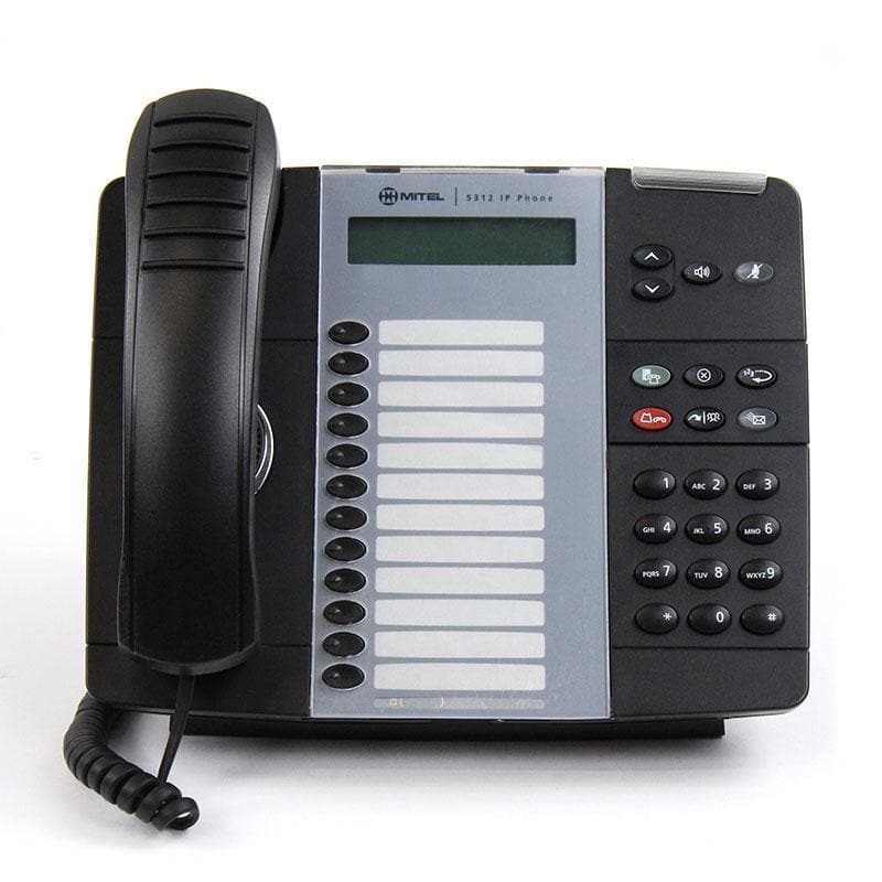 Mitel 5000 HX Complete Phone System Kit #1 - Controller w/ 16 Phones ...