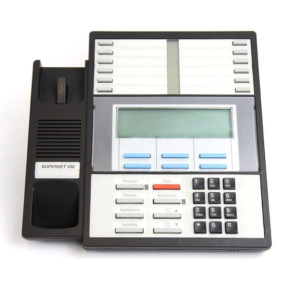 Mitel Superset 430 Digital Phone Dark Gray (9116-000-200) – Atlas Phones
