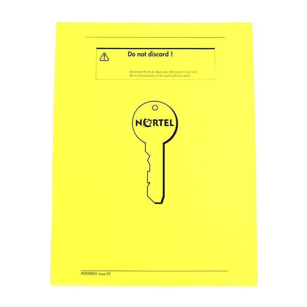 Nortel CallPilot Basic Call Center Reporting Authorization Code (NTKC0 ...