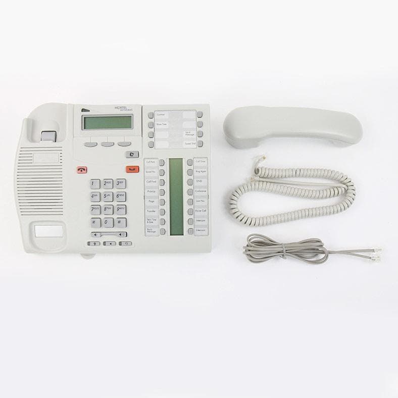 Norstar T7316E Digital Phone Platinum (NT8B27JAAB) – Atlas Phones