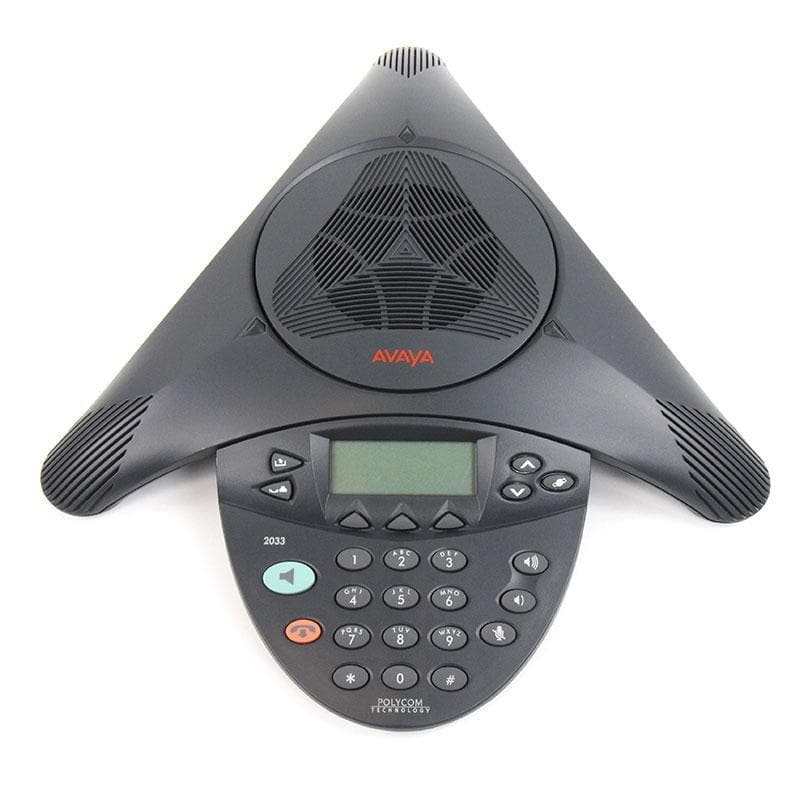 Nortel 2033 IP Conference Phone PoE w/ Mics (NTEX11BA70E6) – Atlas Phones