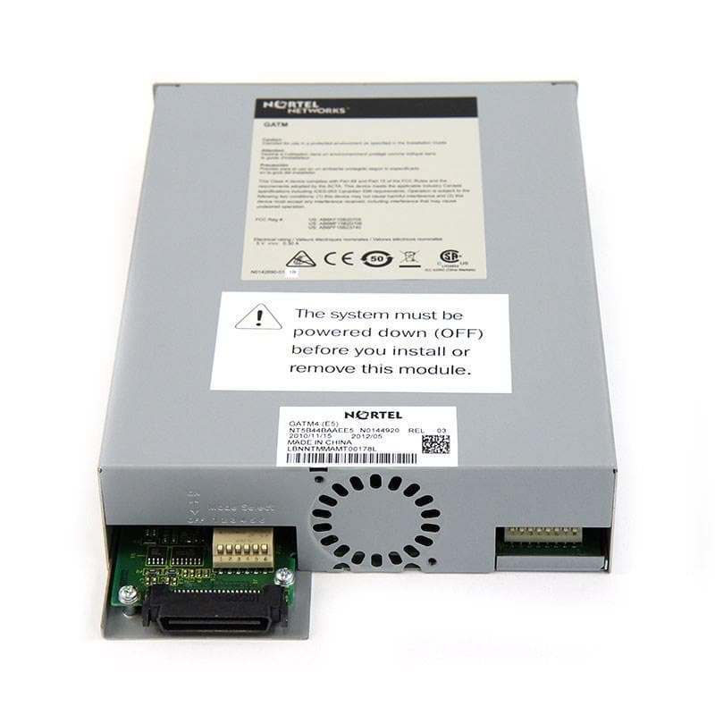 Nortel BCM GATM4 Global 4-Port Trunk Module w/ Caller ID (NT5B44B ...