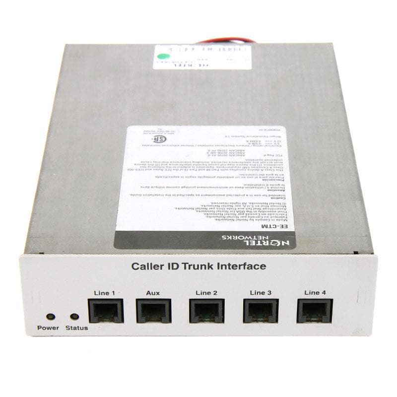 Nortel BCM CTM4 4-Port Caller ID Trunk Module (NT5B18AAAD) – Atlas Phones