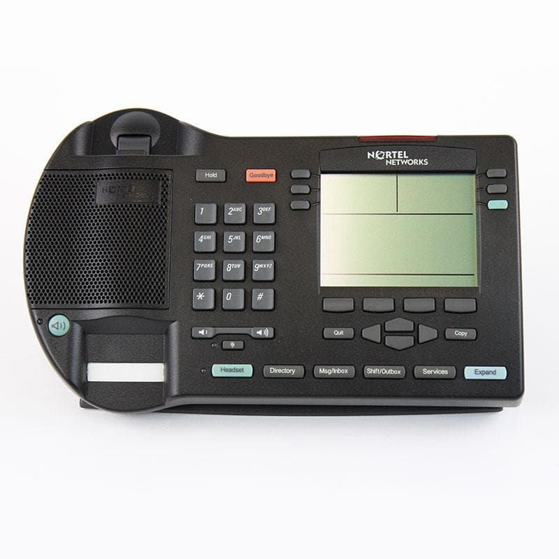 Nortel i2004 IP Phone w/ Black Bezel (NTDU92AC) – Atlas Phones