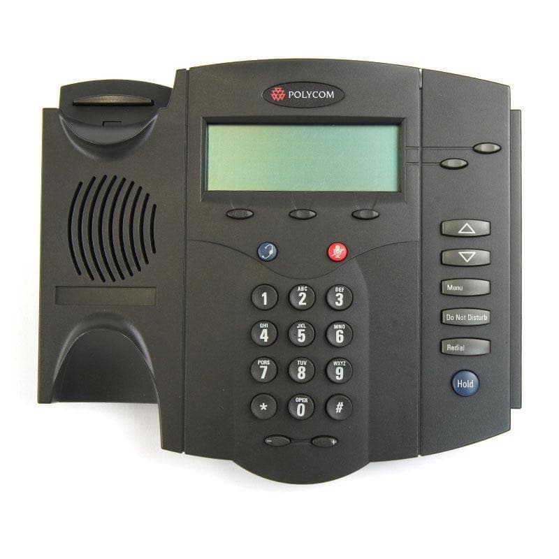 Polycom SoundPoint 300 IP Phone w/ AC (2200-11330-001) – Atlas Phones