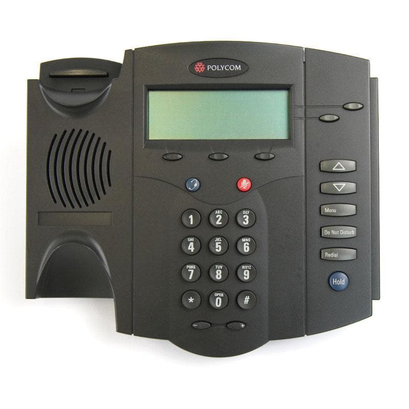 Polycom SoundPoint 300 IP Phone PoE (2200-11330-025) – Atlas Phones