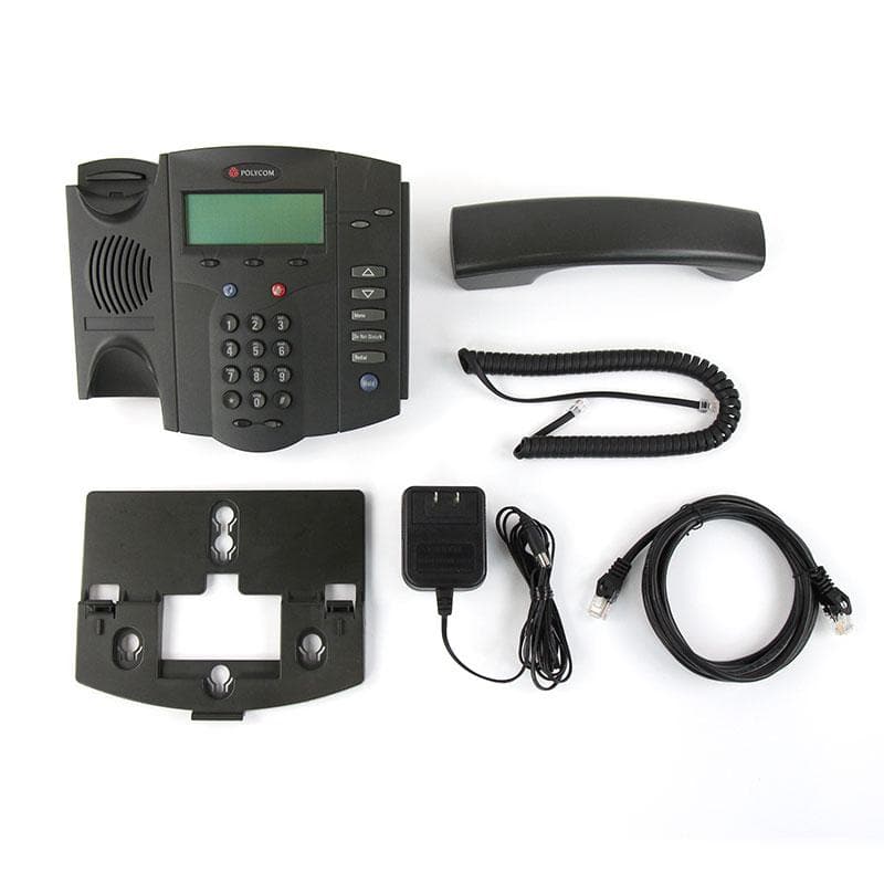 Polycom SoundPoint 301 IP Phone w/ AC (2200-11331-001) – Atlas Phones