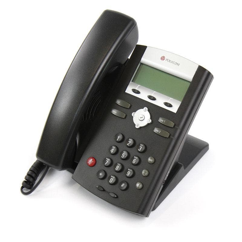 Polycom SoundPoint 320 IP Phone PoE (2200-12320-025) – Atlas Phones
