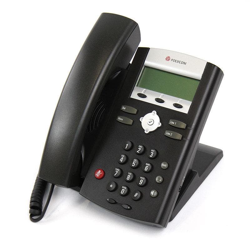 Polycom SoundPoint 330 IP Phone PoE (2200-12330-025) – Atlas Phones