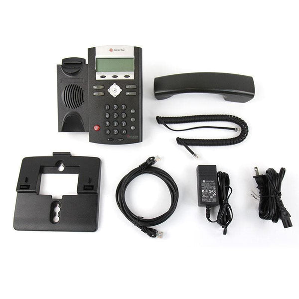 Polycom SoundPoint 331 IP Phone w/ AC (2200-12365-001) – Atlas Phones