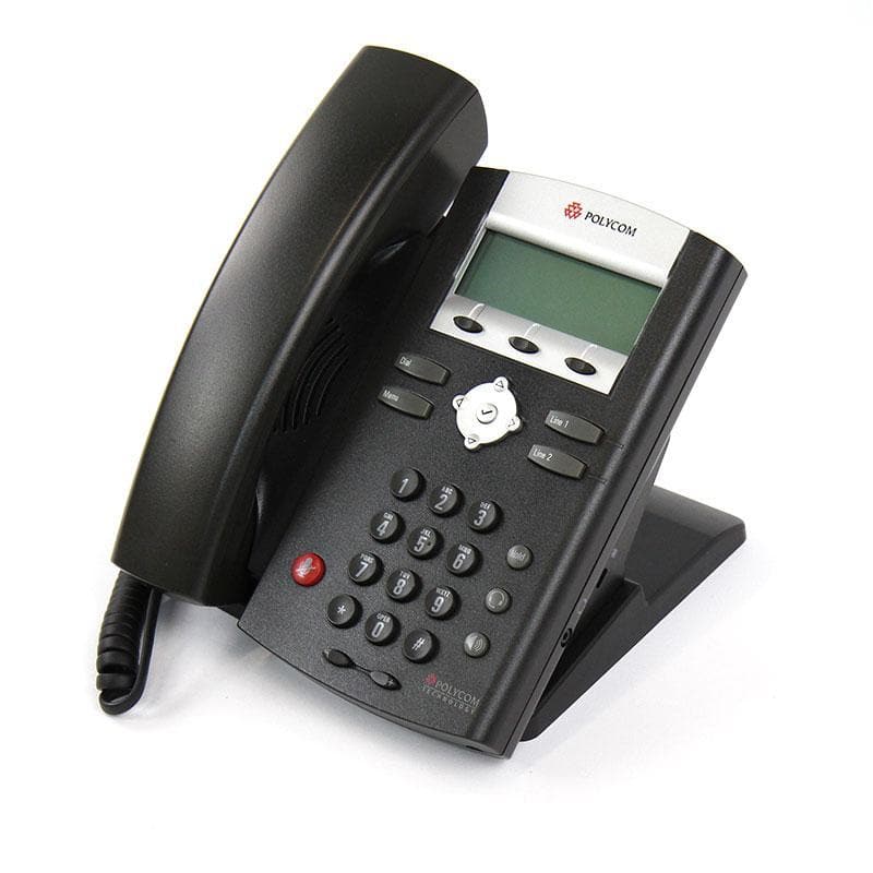 Polycom SoundPoint 331 IP Phone PoE (2200-12365-025) – Atlas Phones