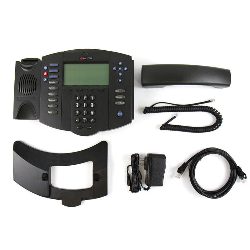 Polycom SoundPoint 501 IP Phone w/ AC Power Cable (2200-11531-001 ...