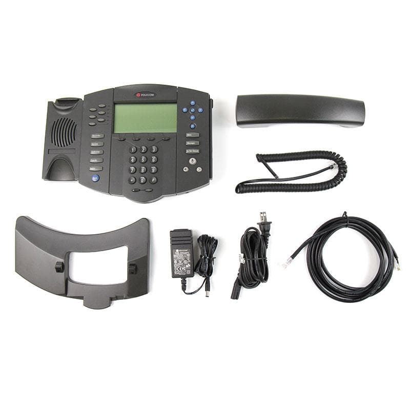 Polycom SoundPoint 601 IP Phone w/ AC (2200-11631-001) – Atlas Phones