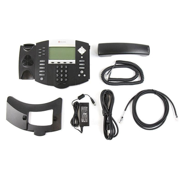 Polycom SoundPoint 650 IP Phone w/ AC (2200-12651-001) – Atlas Phones