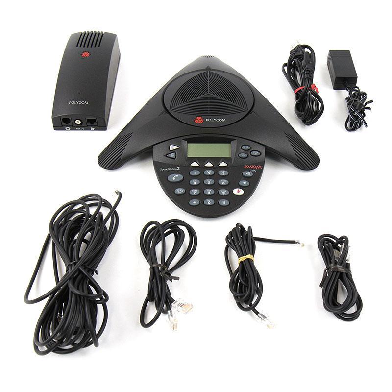 Polycom SoundStation 2 Avaya 2490 Conference Phone (2305-16375-001 ...