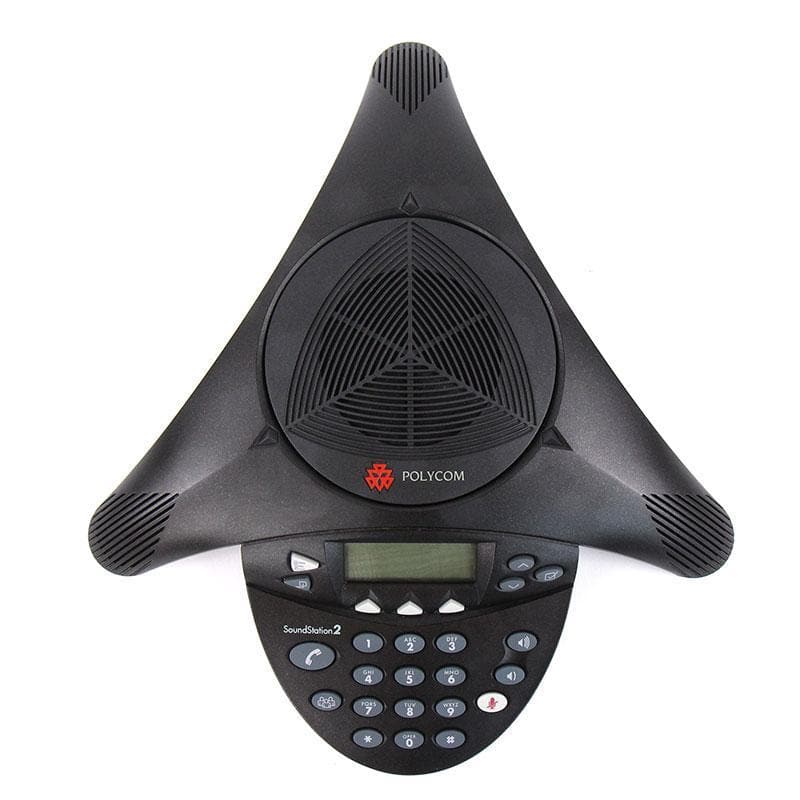 Polycom SoundStation 2 EX Display Conference Phone (2200-16200-001 ...