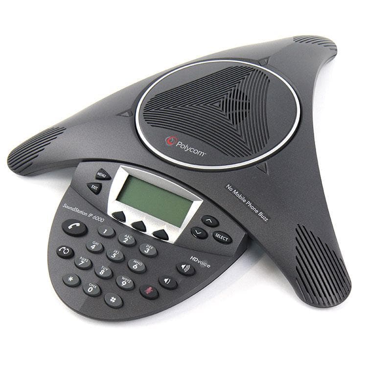 Polycom SoundStation IP 6000 SIP Conference Phone (2200-15600-001 ...