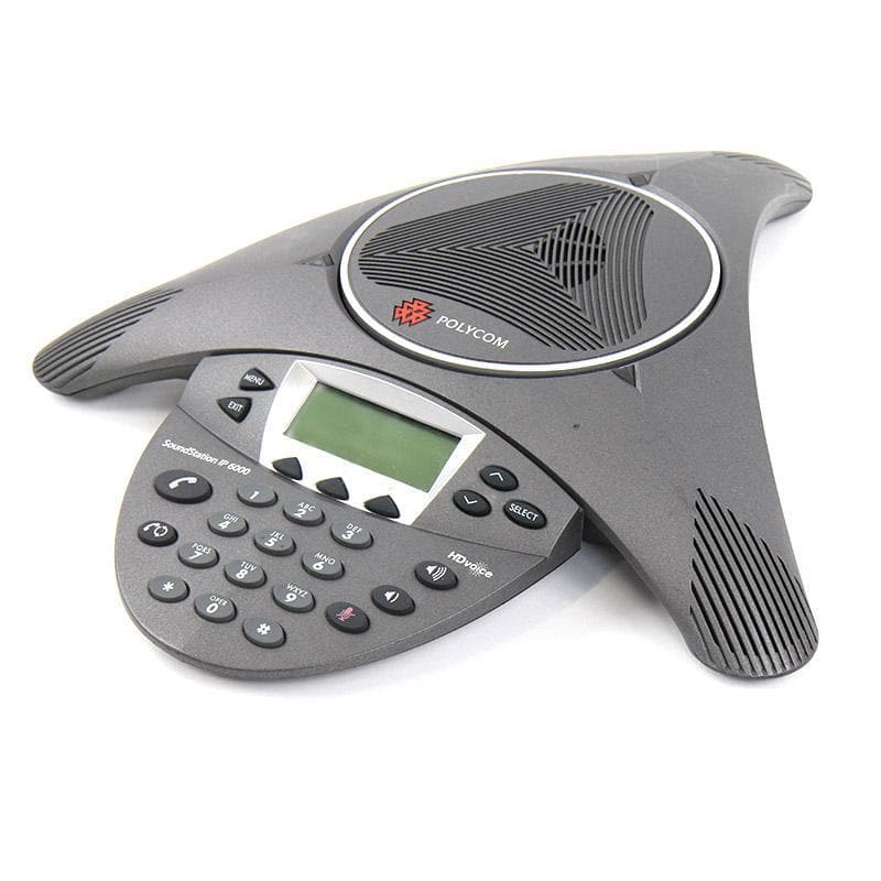 Polycom SoundStation IP 6000 Conference Phone w/ AC (2200-15660-001 ...