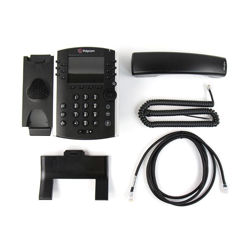 Polycom VVX 410 Gigabit IP Phone (2200-46162-025) – Atlas Phones