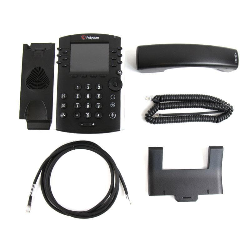 Polycom VVX 411 Gigabit IP Phone (2200-48450-025) – Atlas Phones