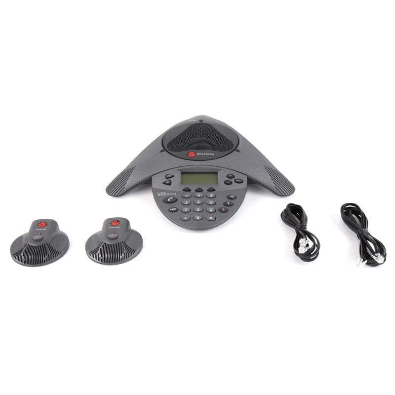 Polycom SoundStation VTX 1000 Bundle (2200-07142-001) – Atlas Phones