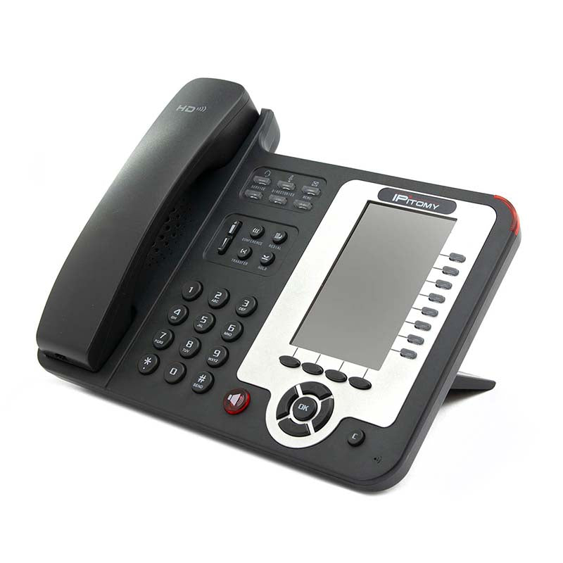 IPitomy IP620-B Black IP Display Phone – Atlas Phones