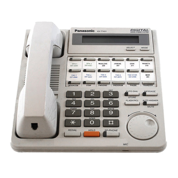 Panasonic KX-T7431 Digital Super Hybrid Display Phone – Atlas Phones