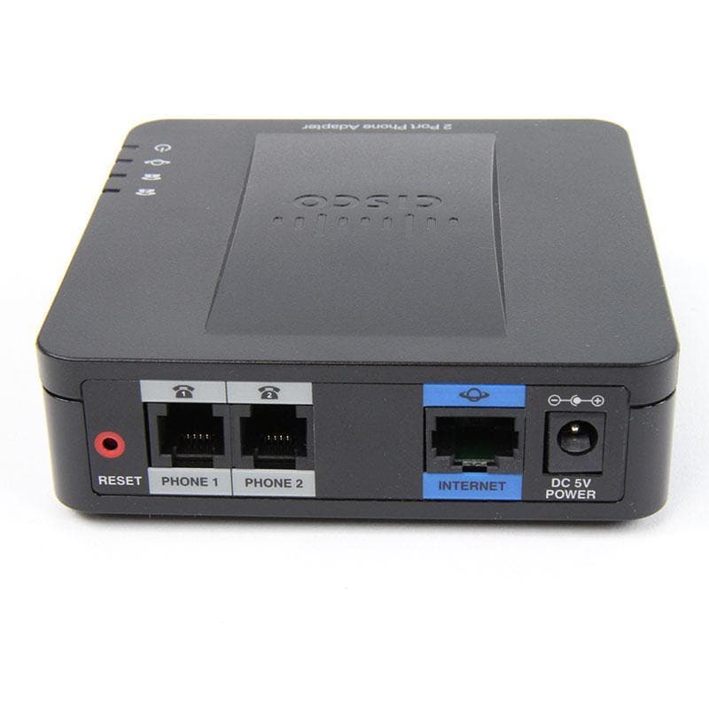 Cisco SPA112 2-Port Phone Adapter (SPA112) – Atlas Phones