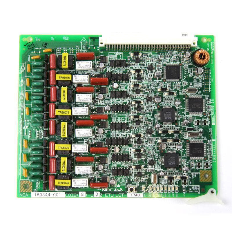 NEC Elite IPK COIB(8)-U30 ETU 8-Port CO Line Card (750451) – Atlas Phones
