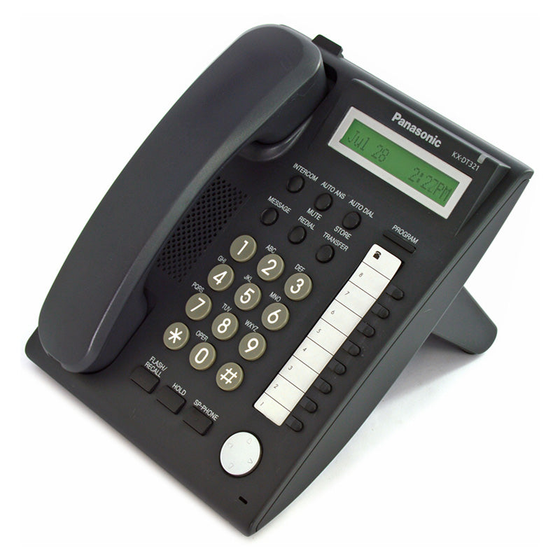 Panasonic KX-DT321-B Digital Display Phone – Atlas Phones